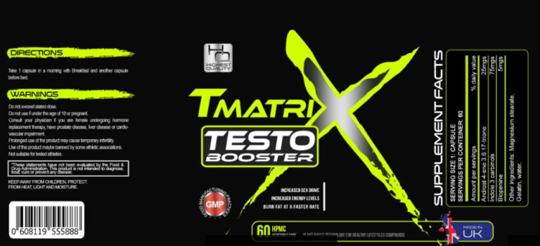Buy Testosterone Booster – Testo Booster – Post Cycle Therapy – SD Matrix
